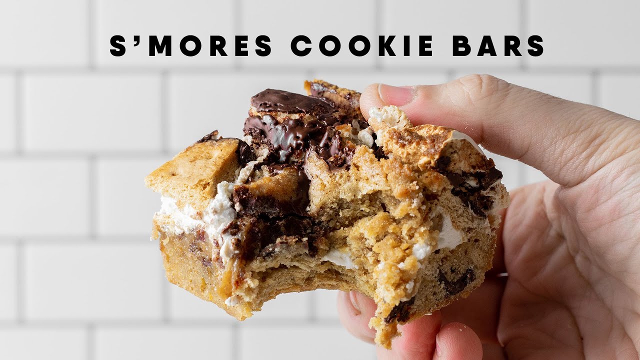 BEST EVER S'mores Cookie Bars!