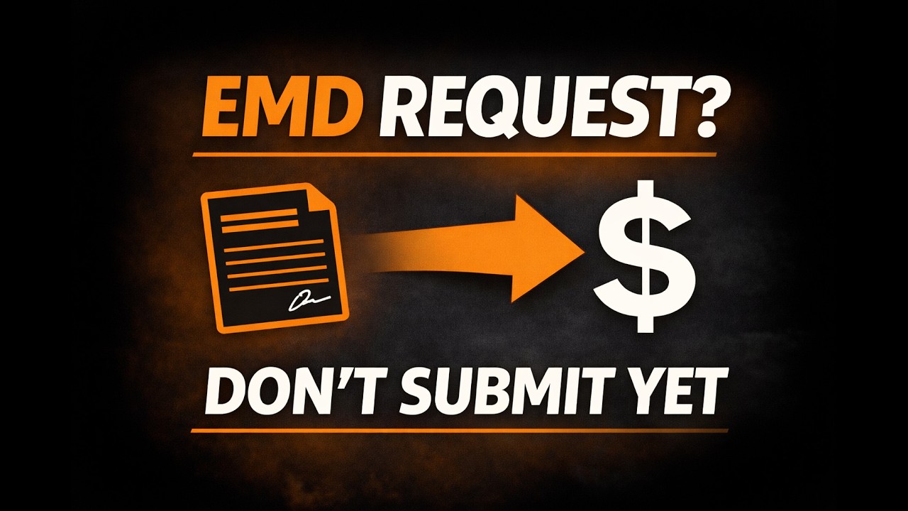 How to Submit an EMD Funding Request (Step by Step)