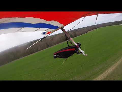 Hang Gliding at Blue Sky (VA, USA), March 2020 (North Wind Approach)
