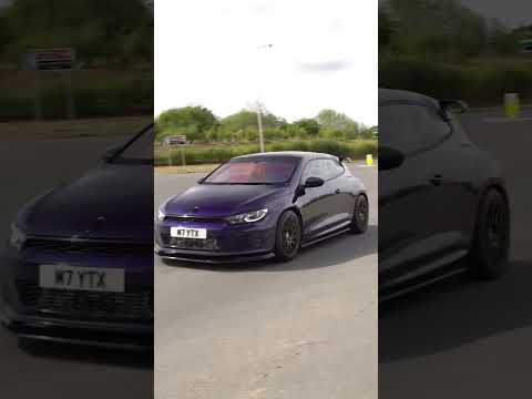 VW Scirocco With The Worlds Craziest Exhaust!😱 #shorts #volkswagen #scirocco