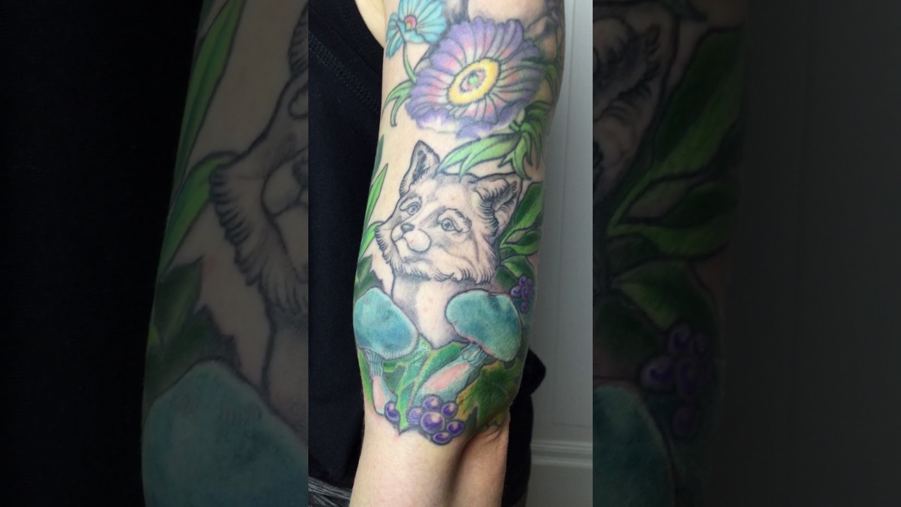 Rabbit and Fox tattoo