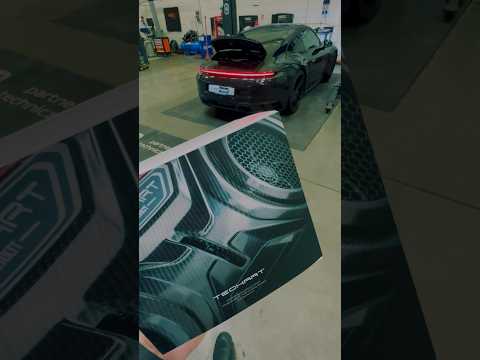 Porsche 911 (992) GTS TECHART Techtronic powekit installation 💪#dtmtuning #porsche #techart