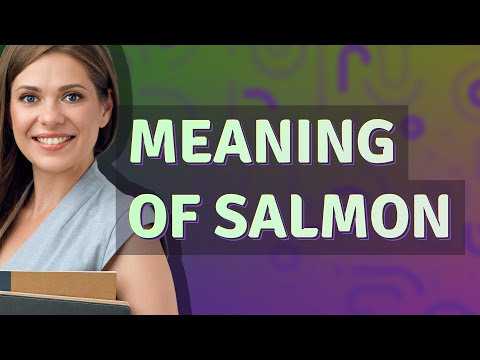 Salmon | meaning of Salmon