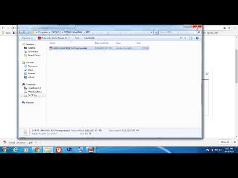 CARA CEPAT MEMPERKECIL UKURAN FILE PDF kurang dari 200kb GRATISS