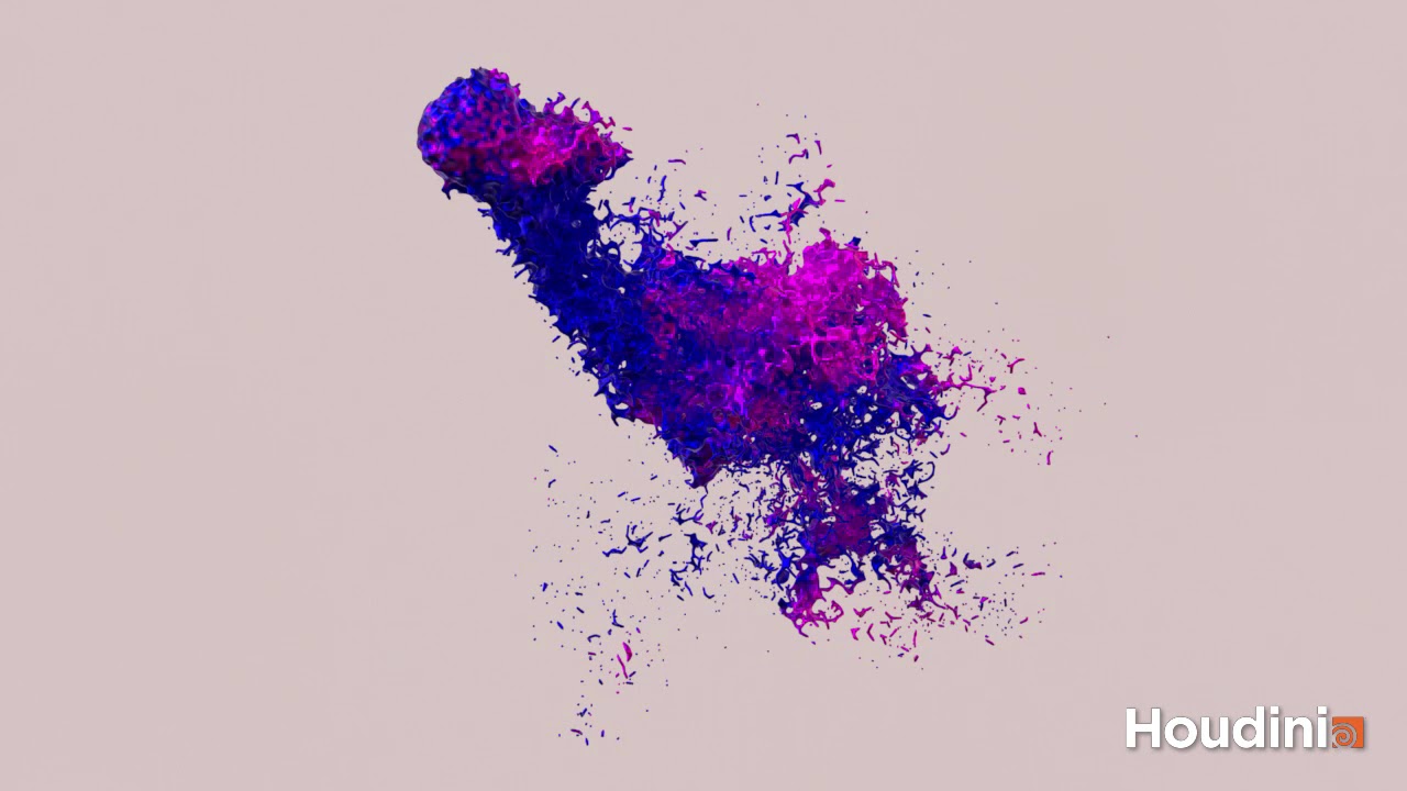 Paint Splatter Simulation