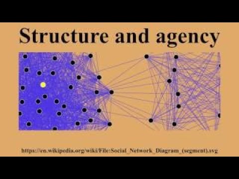 Structure and agency
