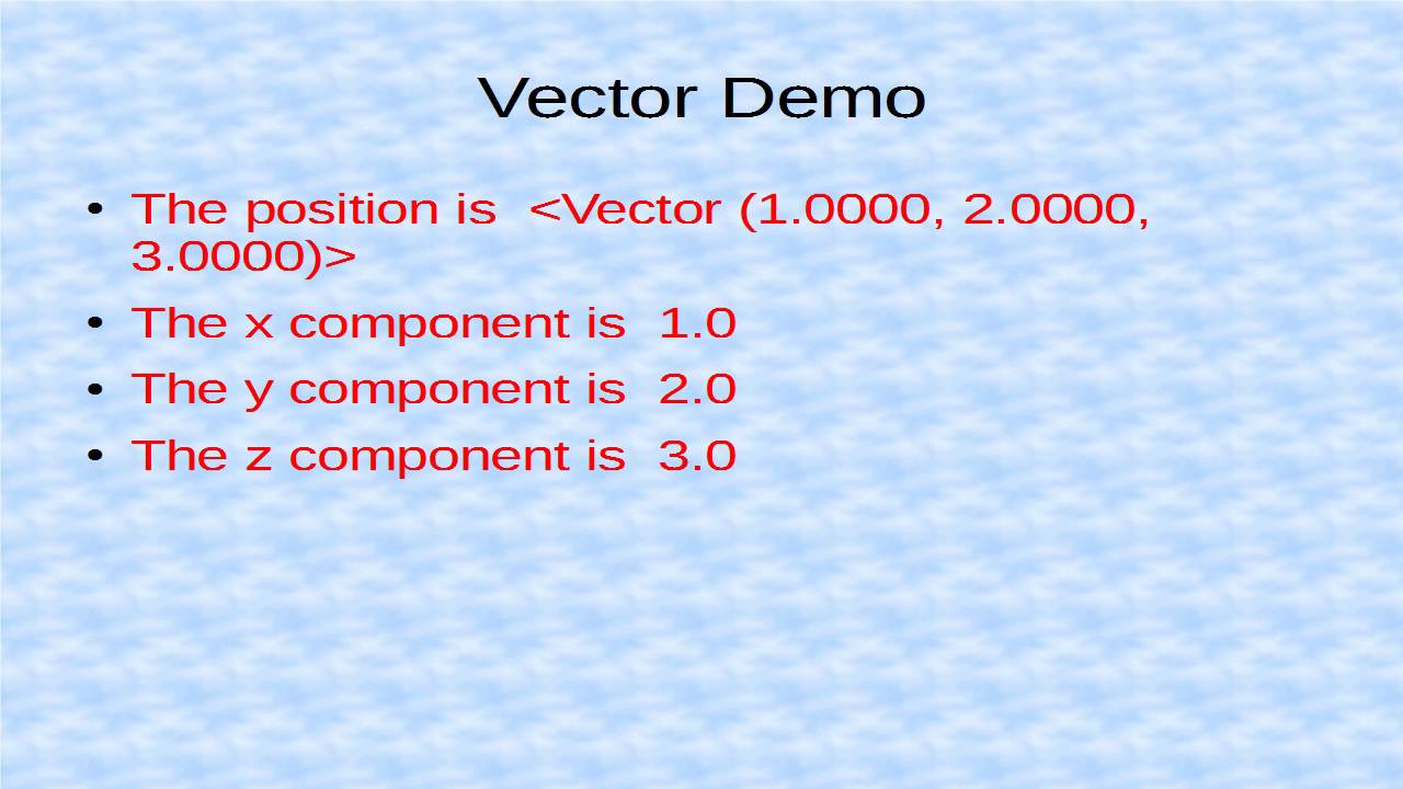 Blender Python 2. Object Properties