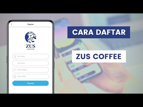 Cara Daftar Aplikasi ZUS Coffee | Referral Code: NURJGHX