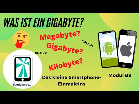Modul B9 - Was bedeutet Gigabyte?
