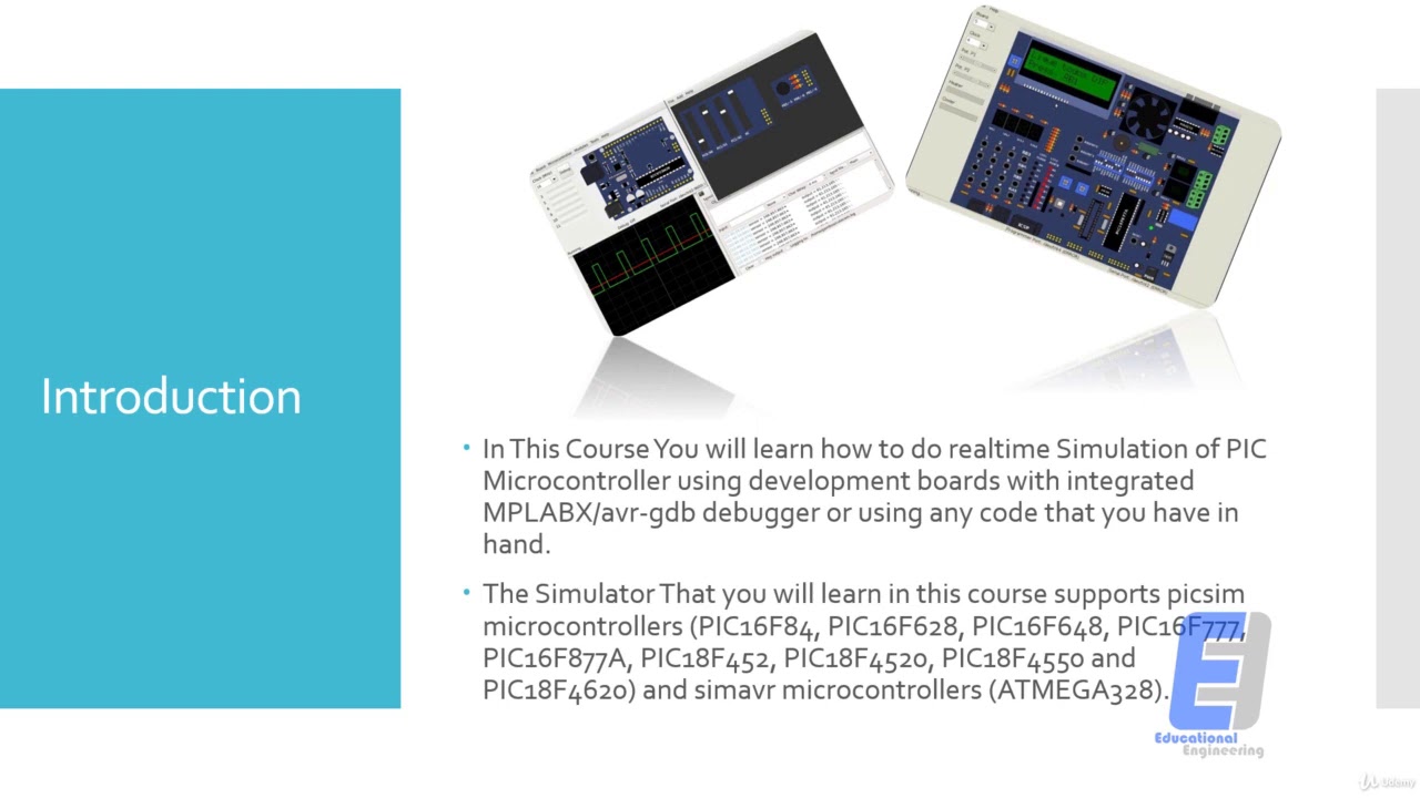 PIC Microcontroller Simulation: Unleash the power of Code - learn PIC Microcontroller