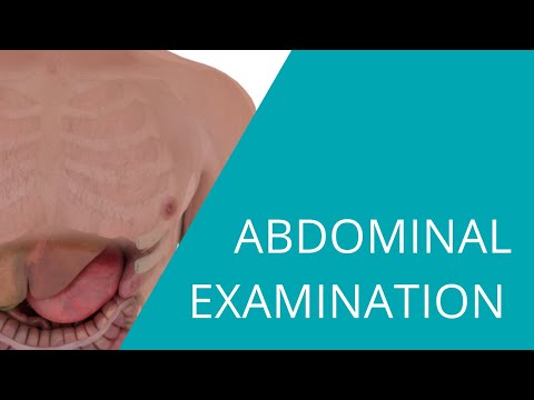Abdominal Examination - Examination of the abdomen and gastrointestinal system