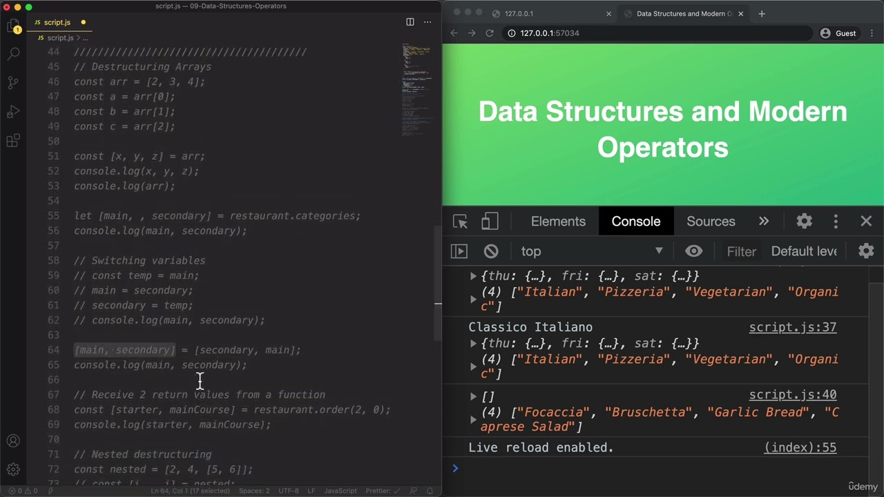 JavaScript Object Destructuring — Write Cleaner, Smarter Code!