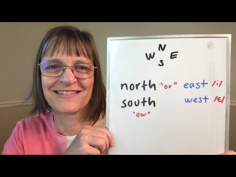 How to Pronounce North, South, East and West (and Northern, Southern, Eastern, Western)