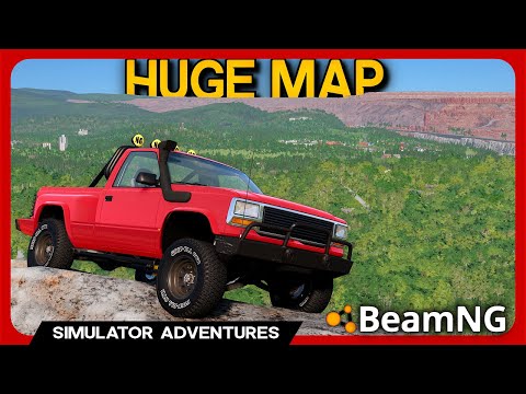 BeamNG JUST GOT BIGGER! - OGC TWO Map Mod