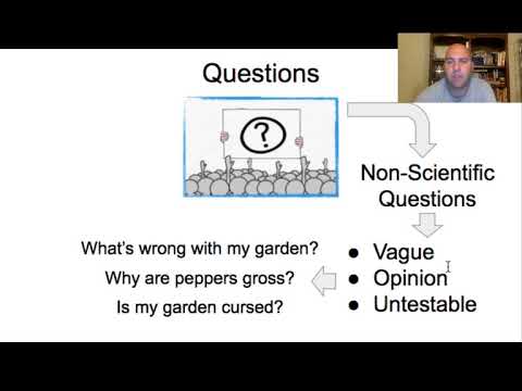 Asking Scientific Questions