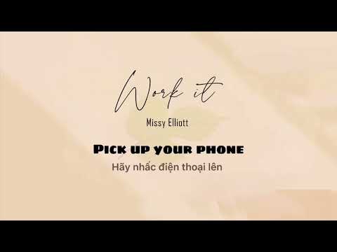Vietsub | Work It - Missy Elliott | Lyrics Video