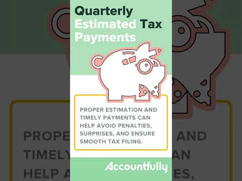Quarterly Estimated Taxes FAQs