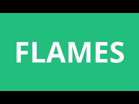 How To Pronounce Flames - Pronunciation Academy
