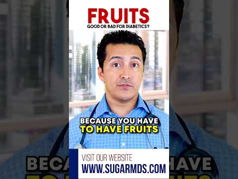 YOU CAN EAT FRUITS even if you have DIABETES! *Here is why*