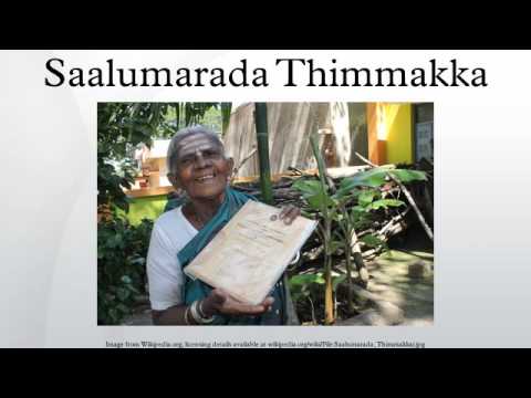 Saalumarada Thimmakka