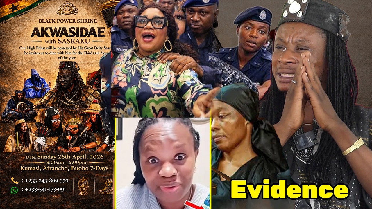 Nana Black Power Finally Reacts On Queen Emma Arrest, Freda Afriyie and  Akwasidae With Sasraku