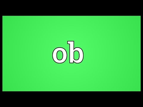 Ob Meaning