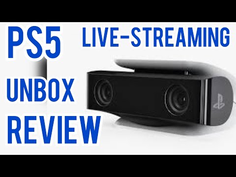 SONY PS5 HD CAMERA: Unboxing The Sony PS5 HD Camera Is it Worth The Money / Livestream With Ps5
