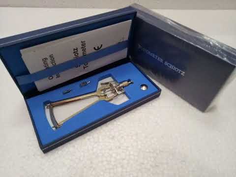 Tonometer Schiotz For Measuring The Intraocular Pressure