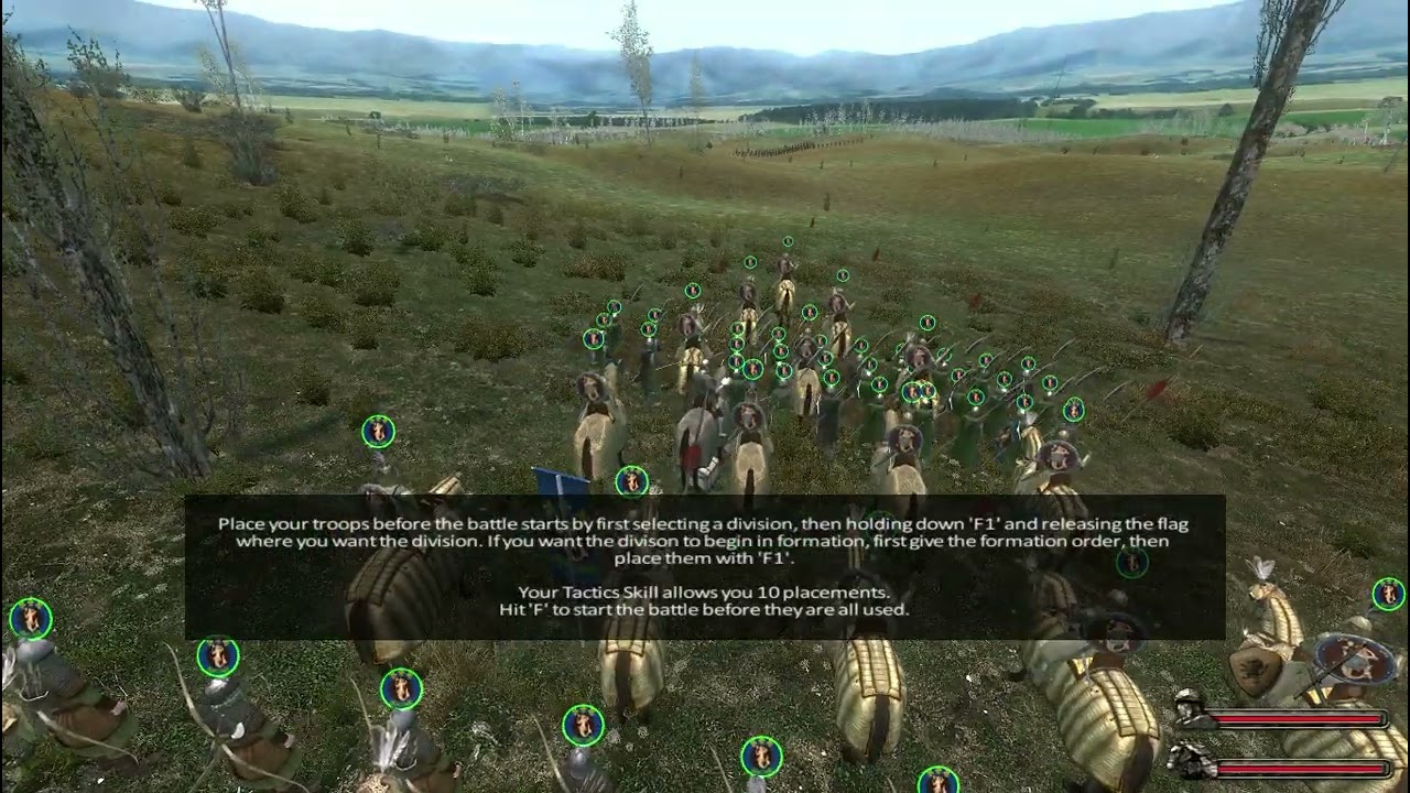 Diplomacy 4 litdum for M&B Warband - PreBattle Orders & Deployment