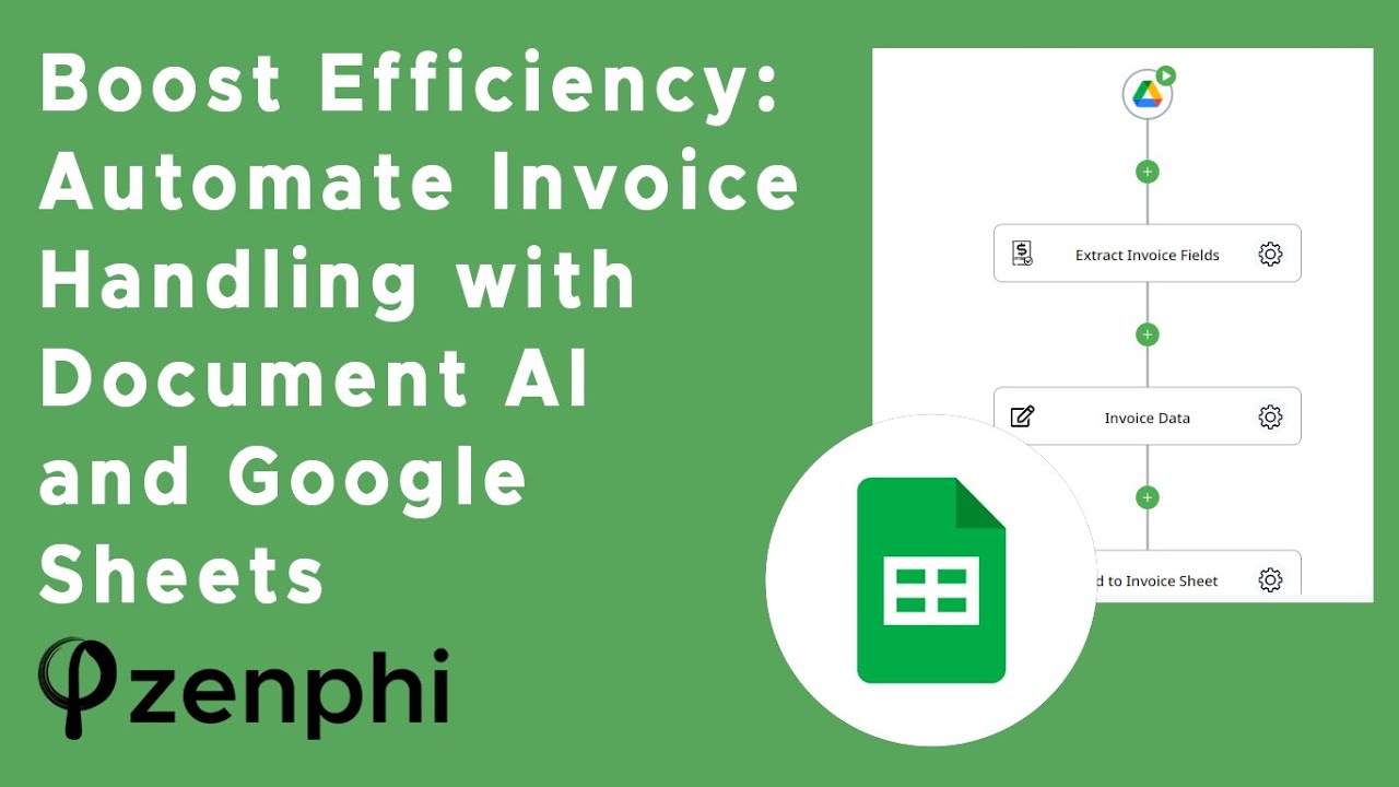 Automate Invoice Processing: Accounts Payable Workflow with Document AI & Google Sheets