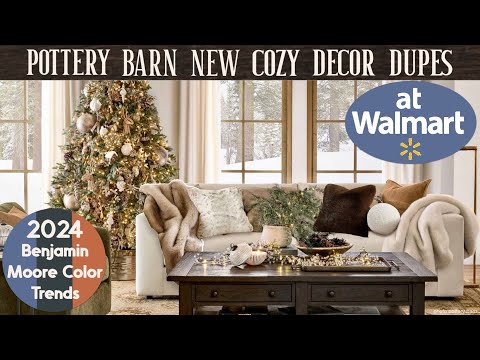 Pottery Barn New Cozy Decor Dupes at Walmart!