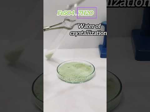 Ferrous sulphate Vs Heat #What happen on heating FeSO4 #producing toxic gases #@science withme66