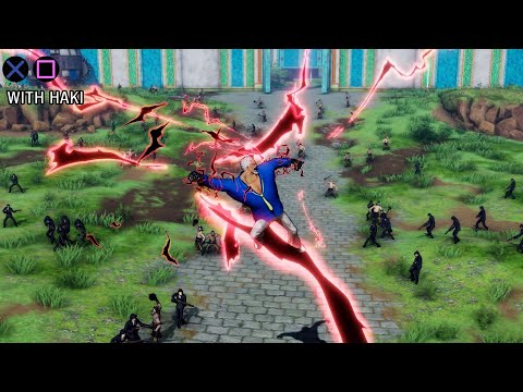One Piece Pirate Warriors 4 - Old Monkey D. Garp (Vs Kuzan Costume MOD) Complete Moveset