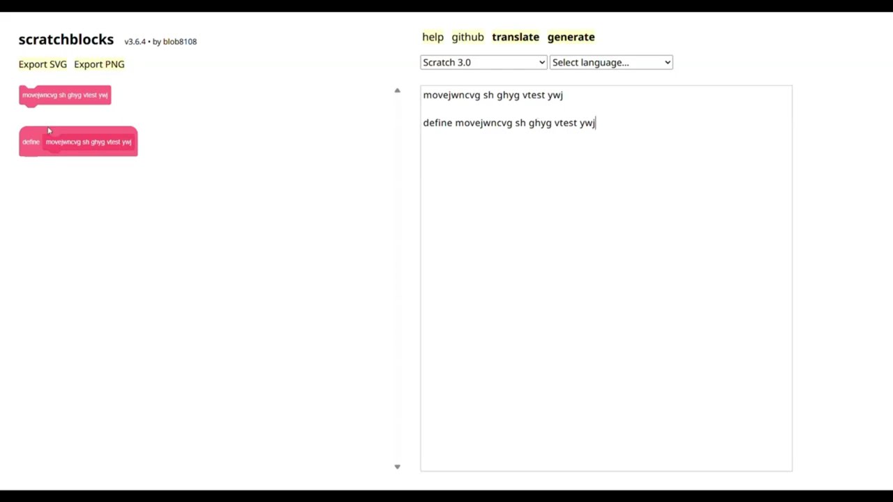 Scratchblocks tutorial #elfulanicofans
