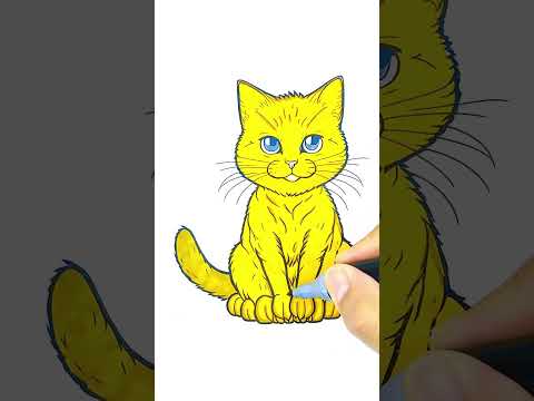 Cat Coloring Craze Unleashed Ignite Your Creativity with Cat Pages #coloringpages #art #coloring