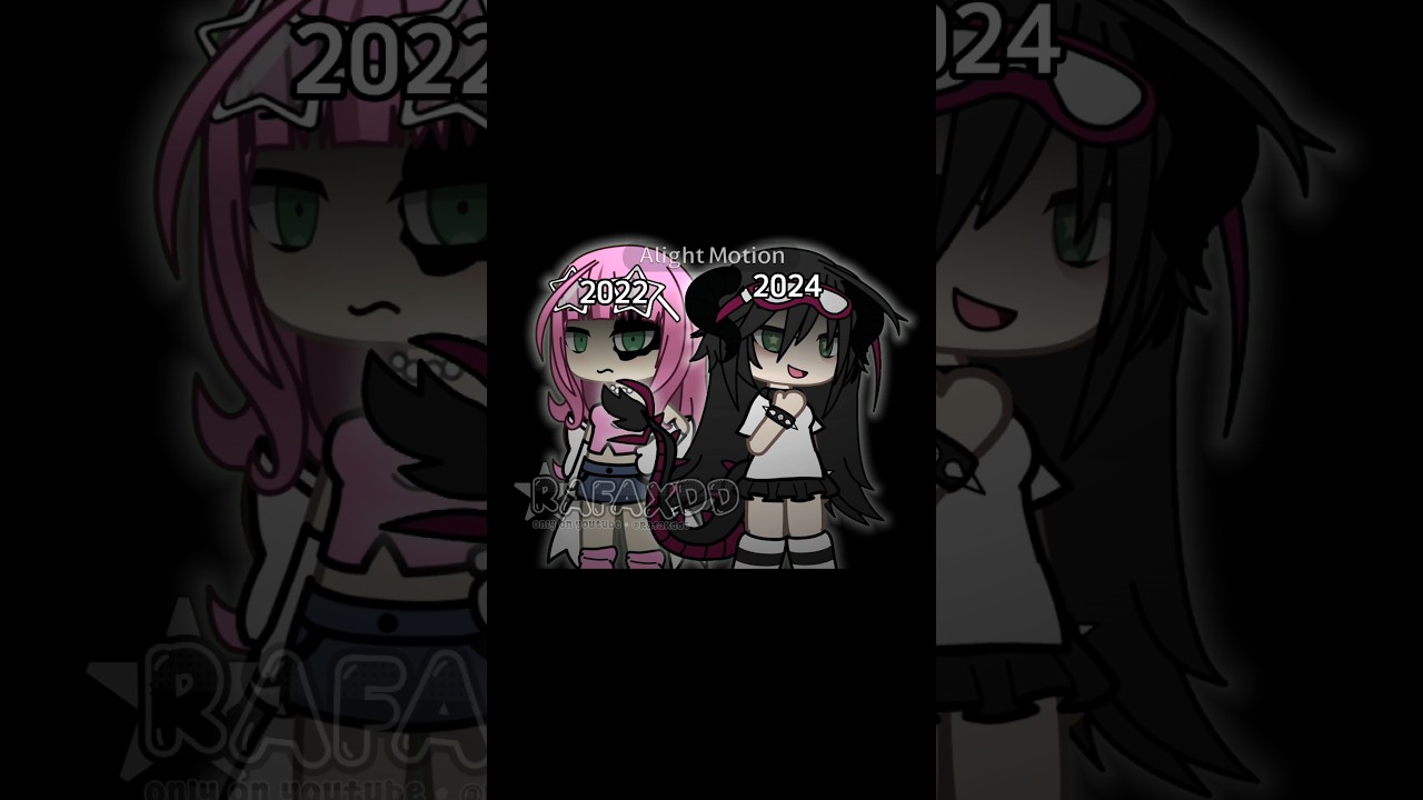 Time flies by 🥹✨️// 2021-2025// #2025 #gachatrend #gacha #gachaeditt #gachaclub #edit #newyea