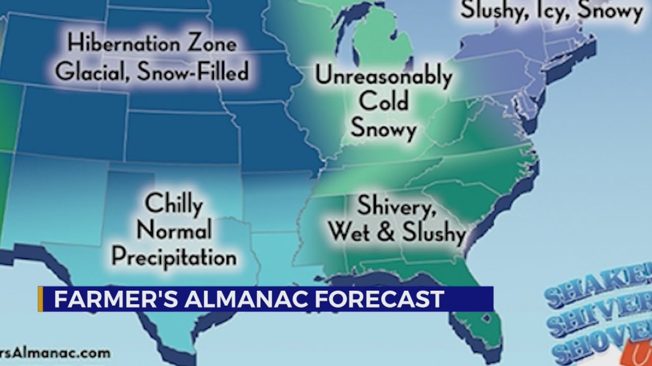 ‘Shivery, wet, slushy’ winter predicted for Tennessee by Farmer’s Almanac