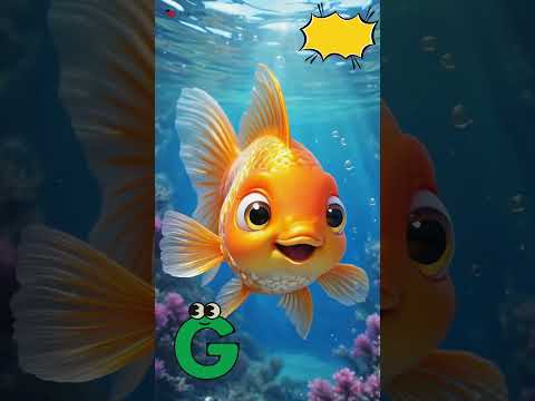 Animal G's: 10 Amazing Animals Starting with 'G' Song for Kids | Fun A to Z Animal Learning #shorts