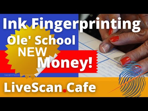 Ink Fingerprinting Business: Ole School, New Money | Cup 71