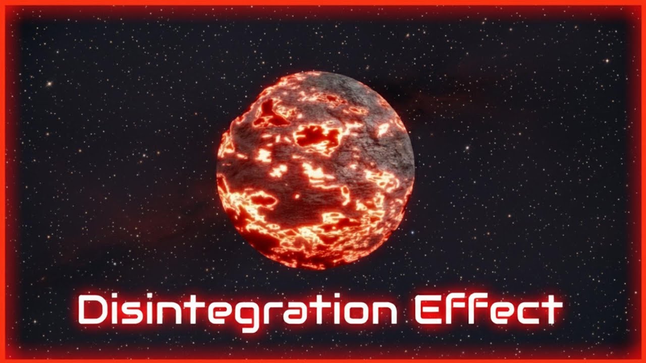 Disintegration Effect-Material Function - [UE4 Tutorial]