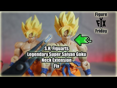 Figure Fix Friday: SHF Legendary Super Saiyan Goku Neck Extension