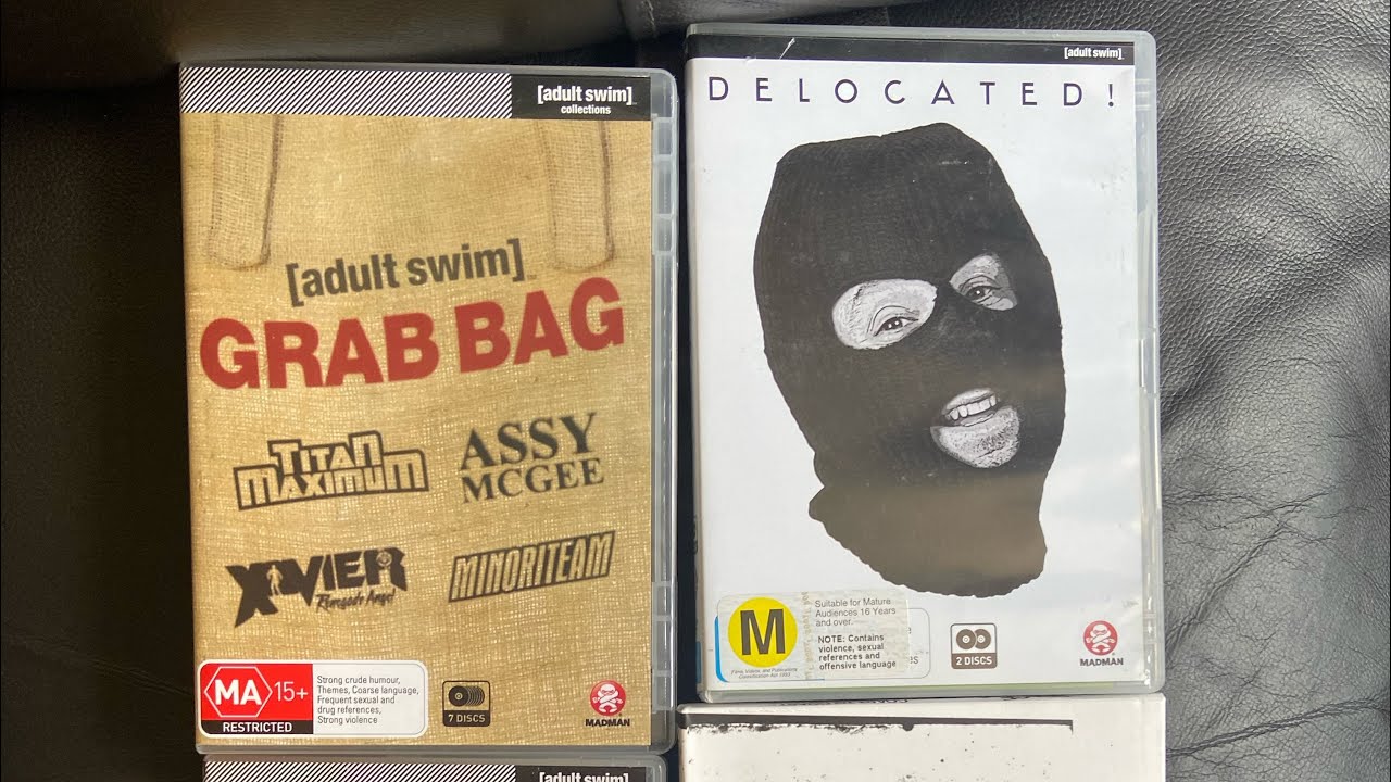 My Region 4 Adult Swim DVD Collection