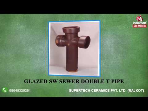 Manufacturer of Stoneware Pipe & Glazed SW Sewer Bend Pipe by Supertech ...