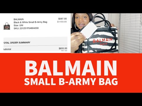 Balmain’s B-Army Bag: The Most Confusing Luxury Drop Yet?