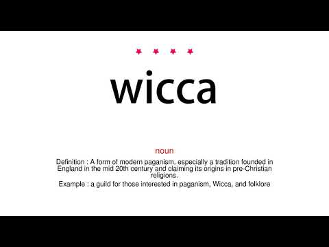 How to pronounce wicca - Vocab Today