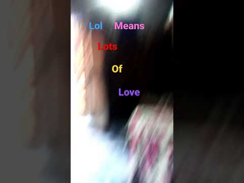 lol means lots of love #oldisgold #love