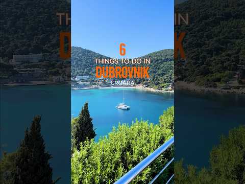 6 Things To Do In Dubrovnik, Croatia 🇭🇷