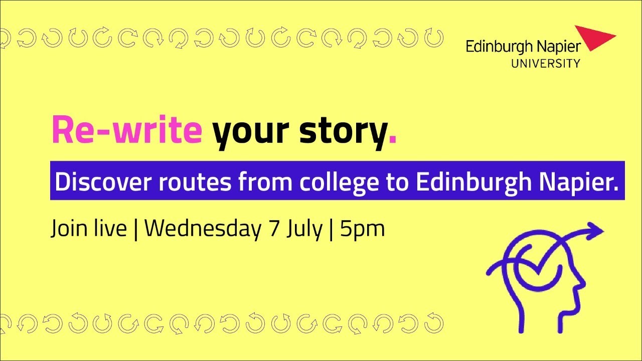 Find out how to apply to #EdNapier through clearing