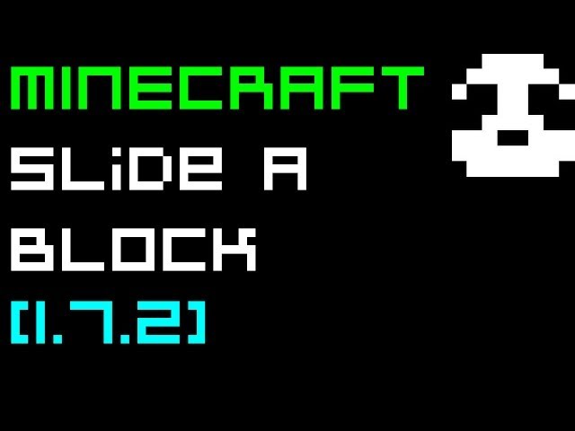 Minecraft[1.7.2] - Slide a Block[MiniGame][Multiplayer] Minecraft Map