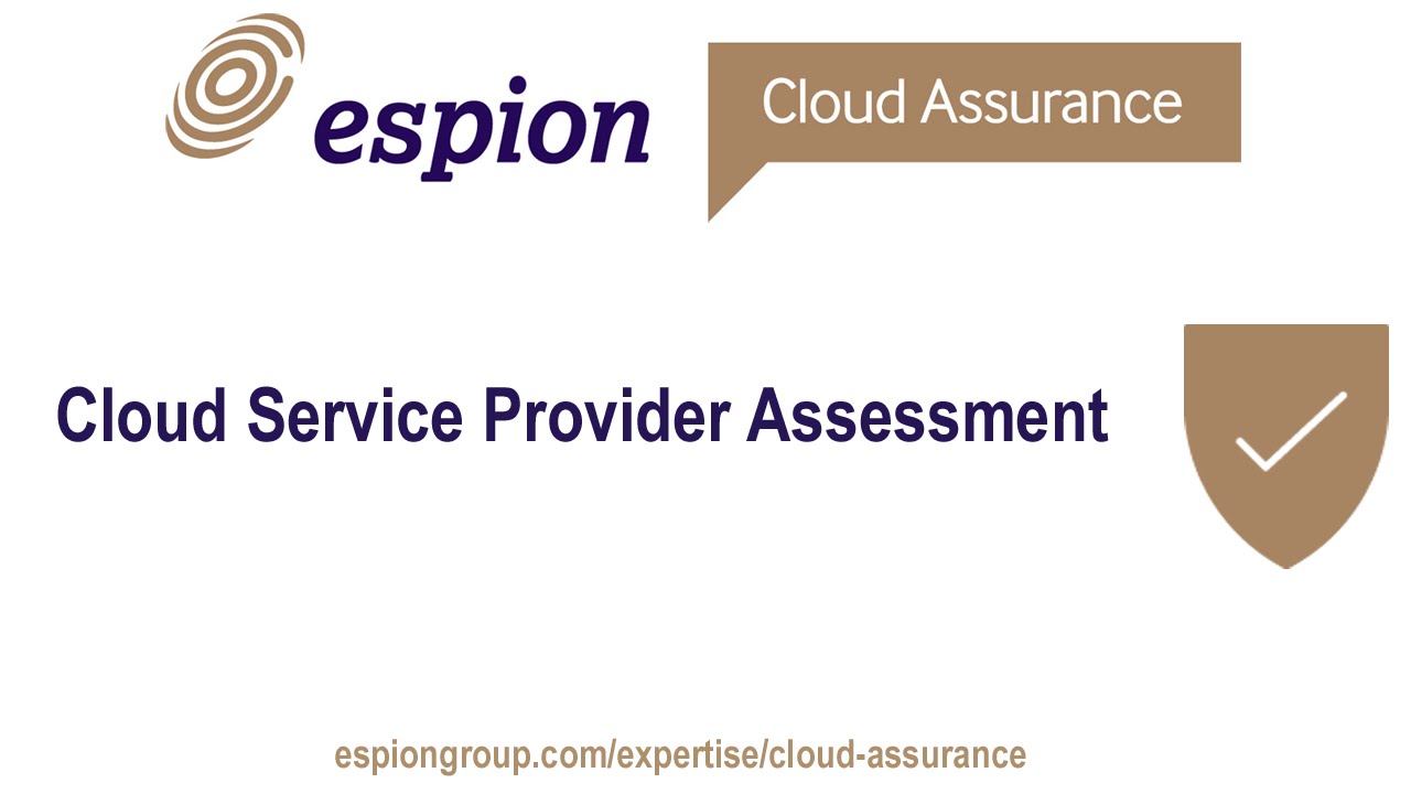 Cloud Service Provider Assessment